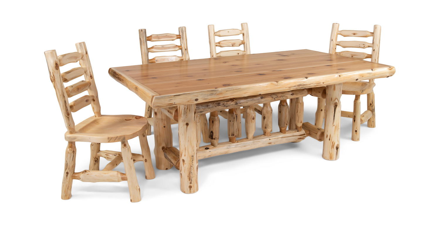 Cedar Dining Room Table