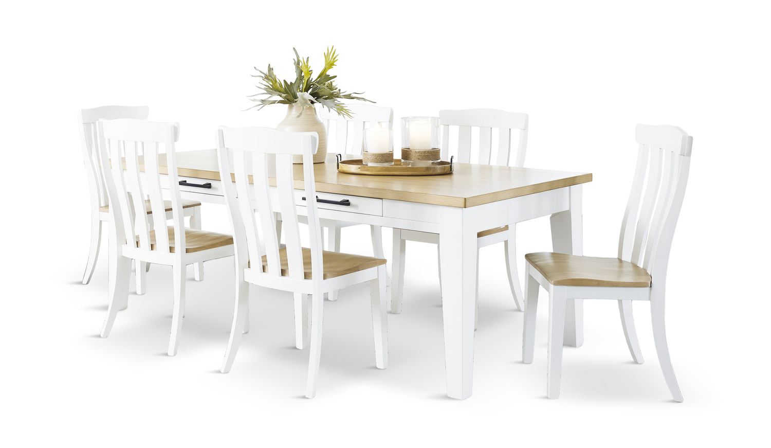 Buena Vista Dining Table And 4 Dining Chairs | DOCK86