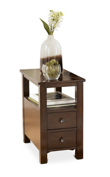 Farmhouse Power Chairside Table | HOM Furniture