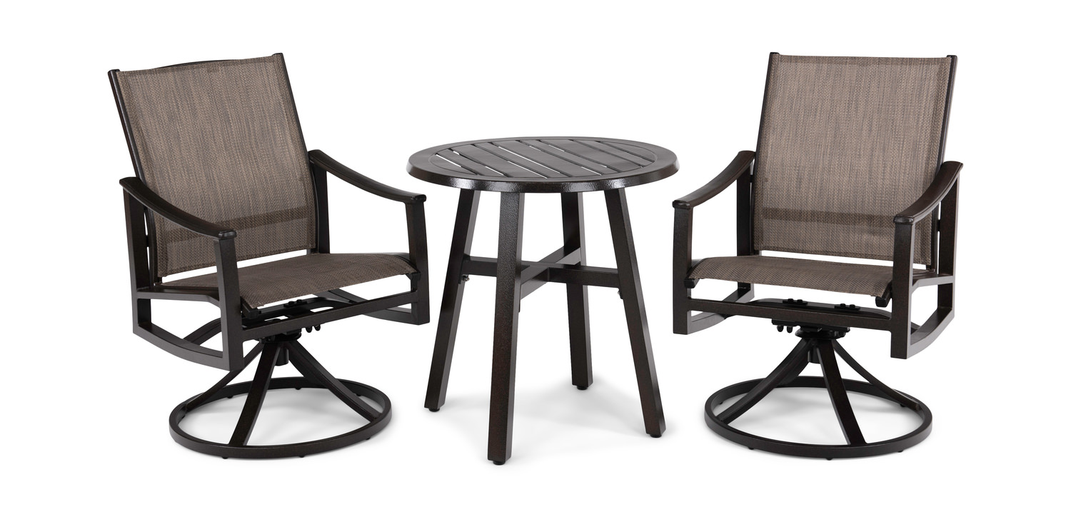 Summit Sling 3 Piece Bistro Set HOM Furniture