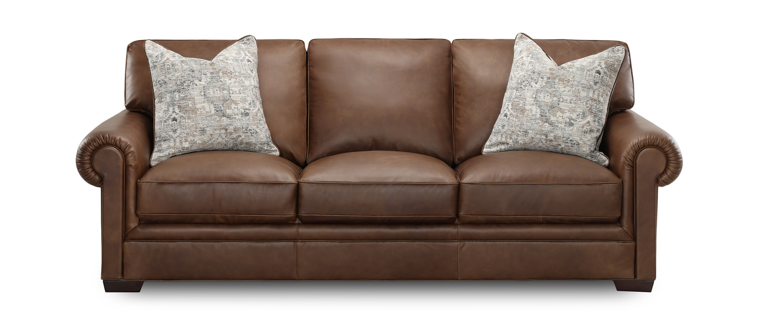 Clara Leather Sofa