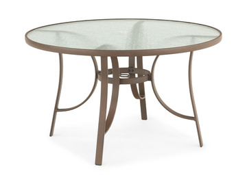 20″ Round Cast Aluminum Side Table | HOM Furniture